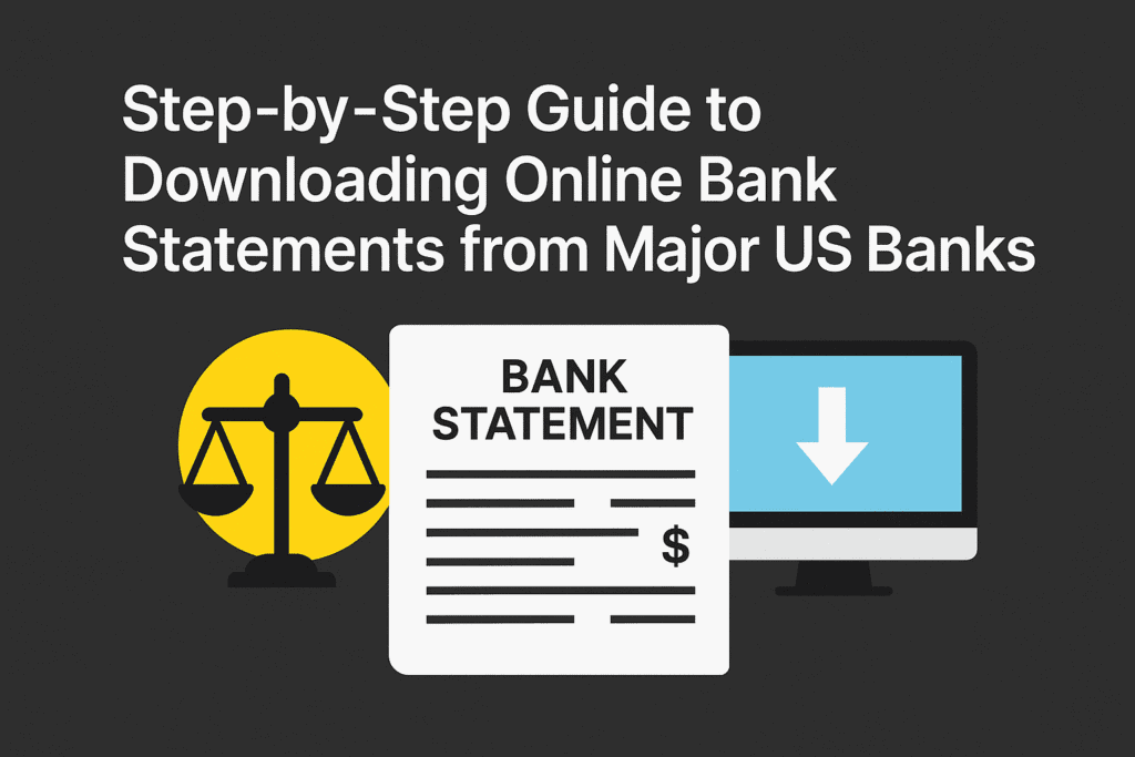 Download Bank Statements Online: Step‑by‑Step Guide