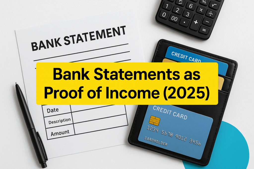 Bank Statements Proof of Income: When They Work & Don’t